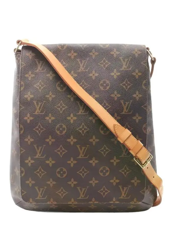 LOUIS VUITTON Pre-owned 1999 Musette Salsa Monogram Shoulder Bag - Brown