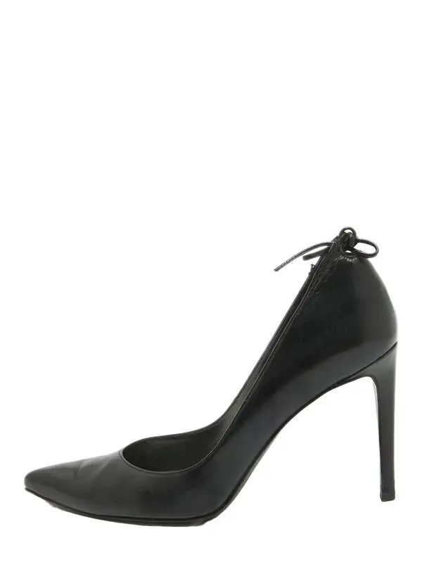 STUART WEITZMAN 100mm Leather Heeled Pumps - Black