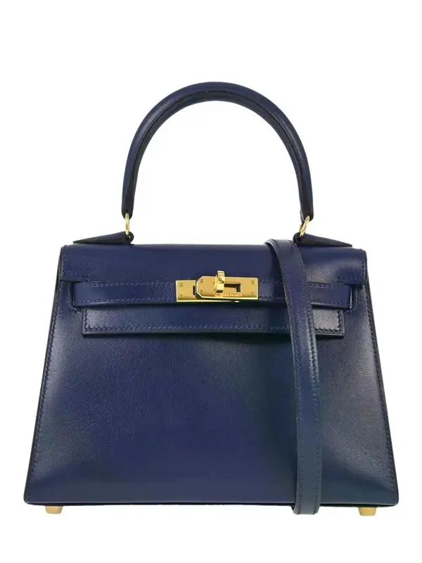 Hermès 1996 Kelly 20 Handbag - Blue