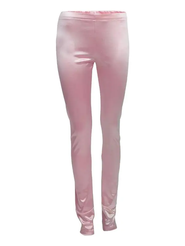 Comme Des Garçons X Junya Watanabe Satin Leggings - Pink