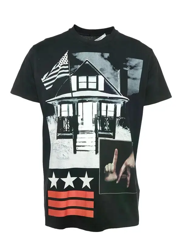 Givenchy La House T-shirt - Black