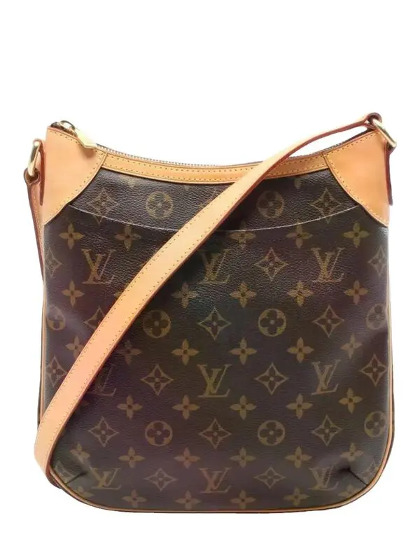 LOUIS VUITTON 2012 Odeon Pm Monogram Shoulder Bag - Brown