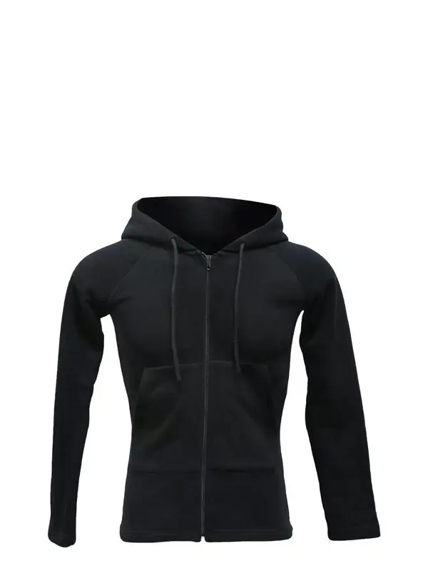 Balenciaga Zip-up Hoodie - Black