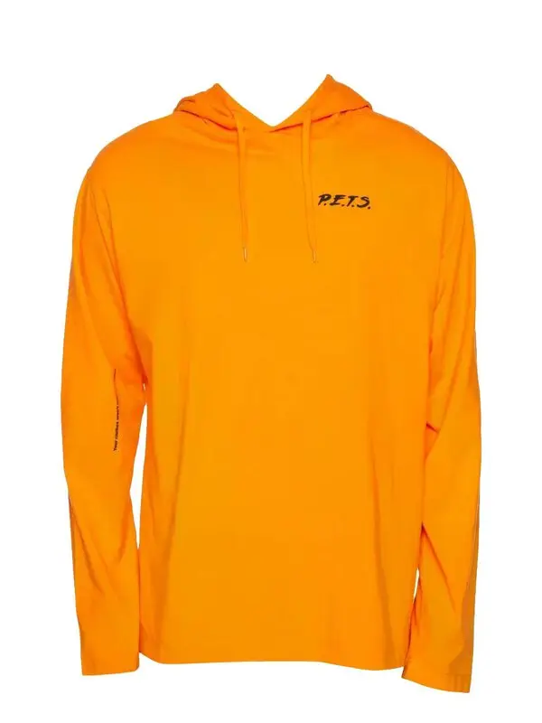 Vetements Long-sleeve Hoodie - Orange