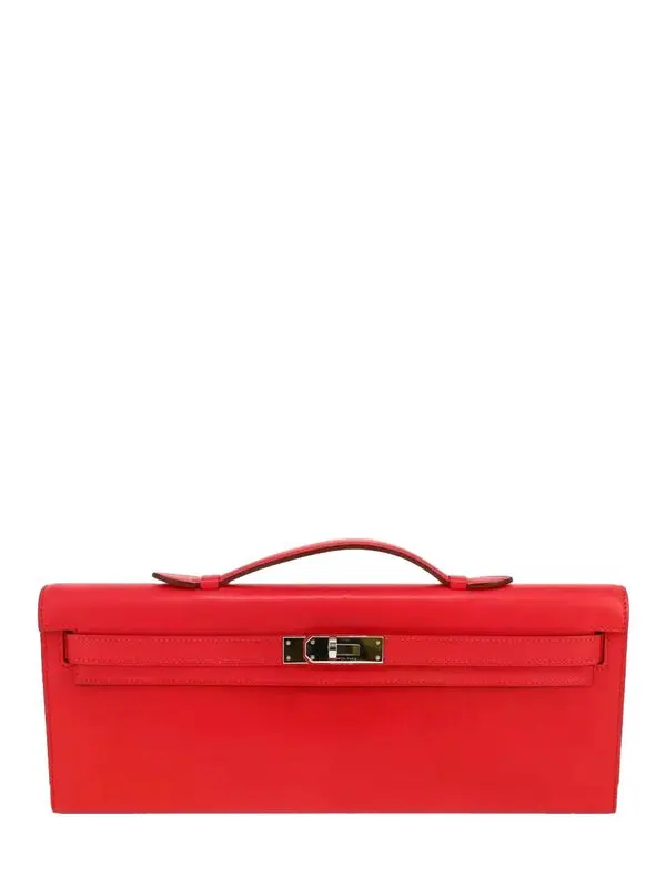Hermès 2010 Kelly Cut Pouch - Red