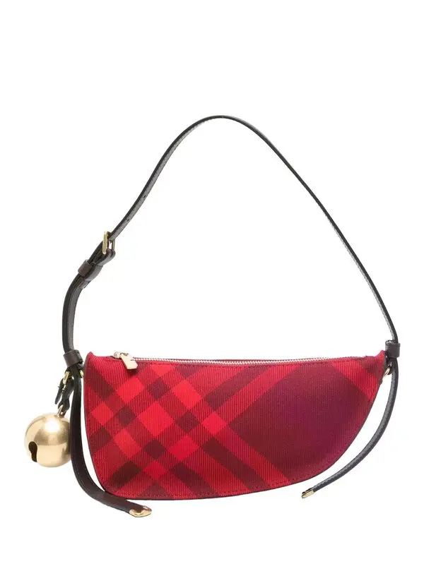 Burberry Mini Shield Shoulder Bag - Red