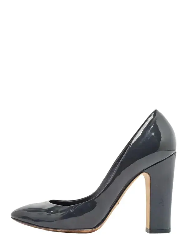 Dolce & Gabbana 105mm Patent-leather Pumps - Grey