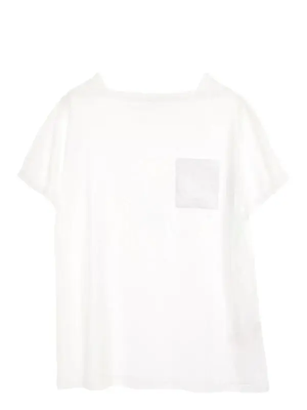 Hermès 2010s Embroidered T-shirt - White