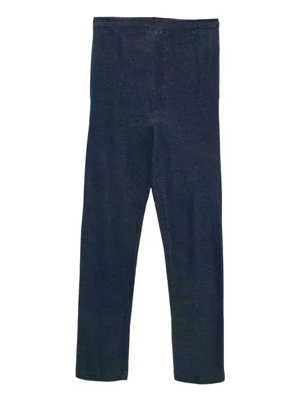 Loro Piana 2010s Cotton-blend Trousers - Blue