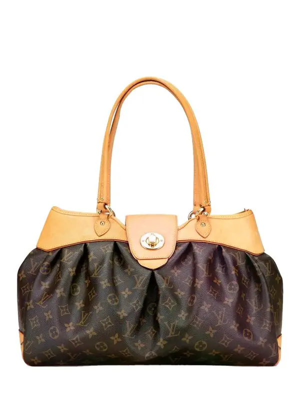 LOUIS VUITTON 2009 Monogram Boetie Mm Handbag - Brown