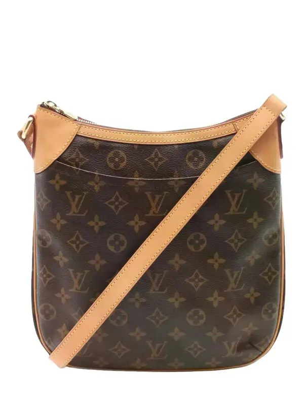 LOUIS VUITTON 2012 Monogram Odeon Pm Crossbody Bag - Brown