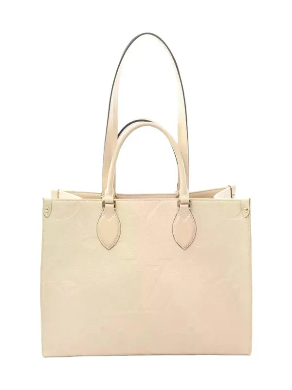 LOUIS VUITTON On-the-go Mm Tote Bag - Neutrals