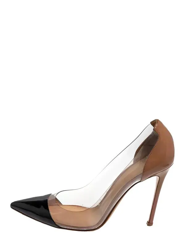 GIANVITO ROSSI 110mm Plexi Pumps - Neutrals