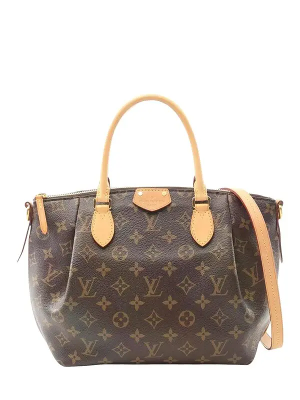 LOUIS VUITTON 2018 Monogram Turenne Pm Satchel - Brown