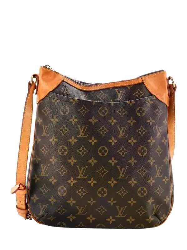 LOUIS VUITTON Odeon Handbag Monogram Canvas Mm - Brown