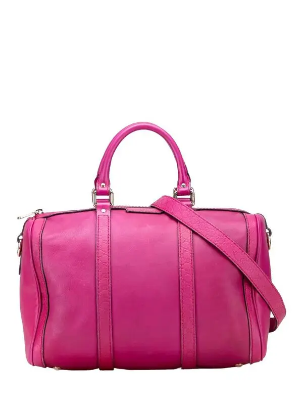 Gucci Calfskin Joy Boston Satchel - Pink