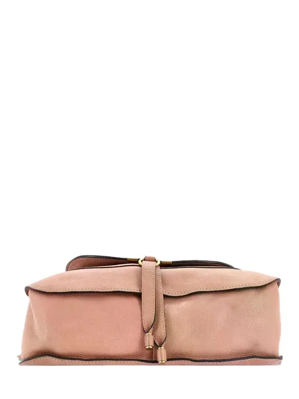 Chloé Marcie Leather Shoulder Bag - Pink
