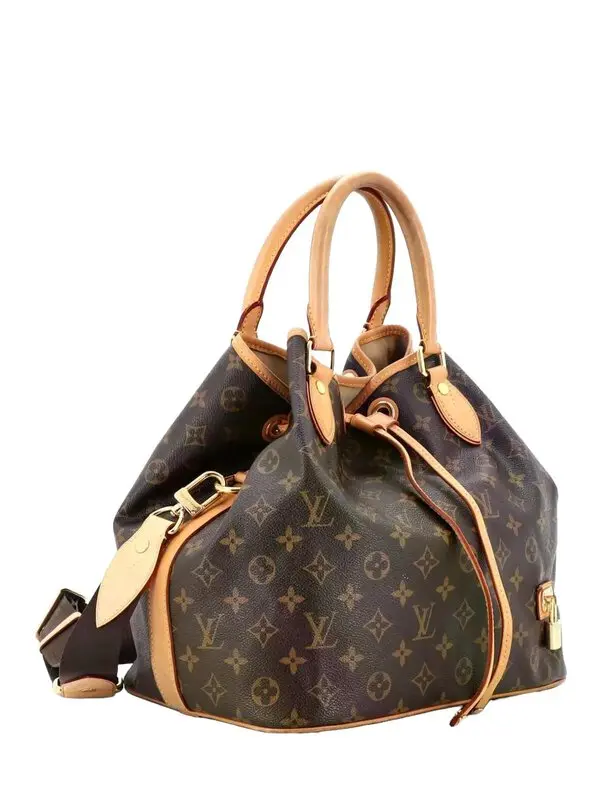 LOUIS VUITTON Neo Shoulder Bag Monogram Canvas Satchel - Brown