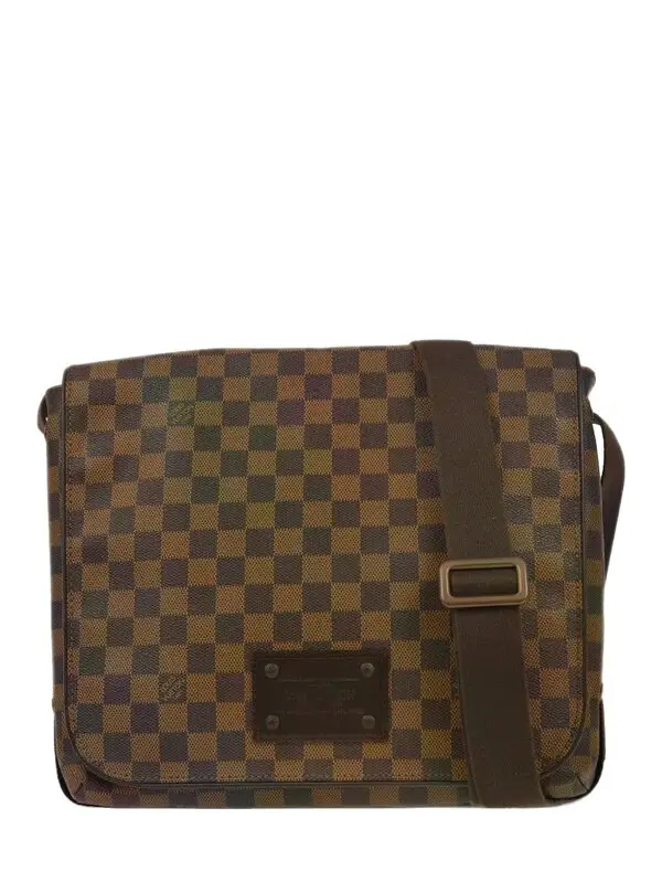 LOUIS VUITTON 2008 Brooklyn Mm Shoulder Bag - Brown