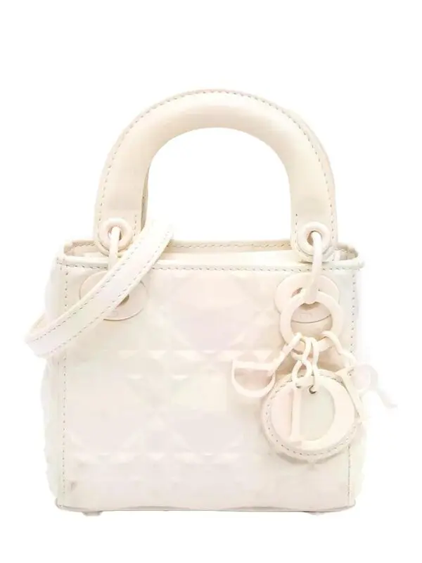 Dior Lady Satchel - White