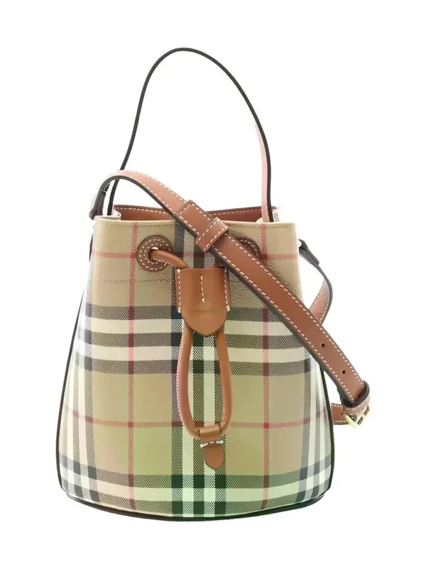 Burberry Check Bucket Bag - Neutrals