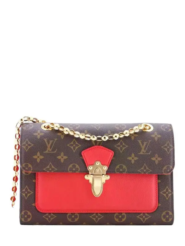 LOUIS VUITTON Victoire Handbag - Brown