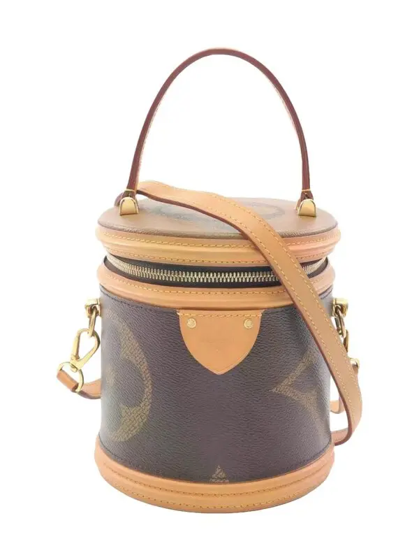 LOUIS VUITTON 2019 Monogram Giant Cannes Bucket Bag - Brown