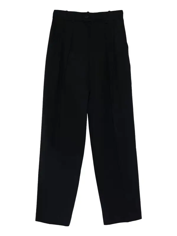 Saint Laurent Pre-owned 1980s Tailored Trousers - Blue