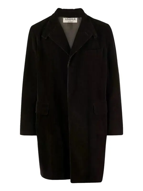 A.N.G.E.L.O. VINTAGE CULT 2000s Stand-up Collar Corduroy Coat - Brown