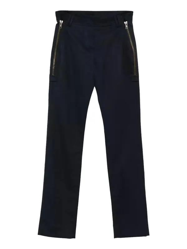 Gianfranco Ferre 1990s Straight-leg Trousers - Blue