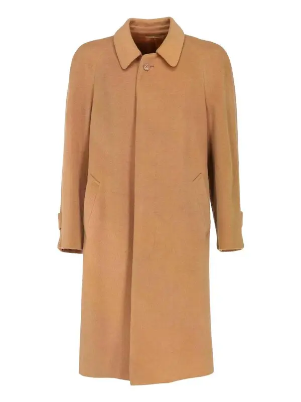 A.N.G.E.L.O. VINTAGE CULT 1990s Wool Long Coat - Neutrals