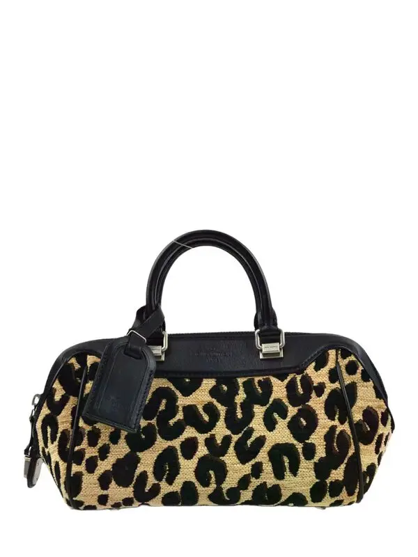 LOUIS VUITTON 2012 Leopard Baby Handbag - Black