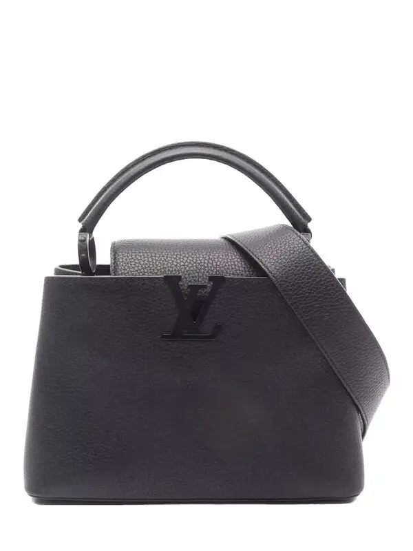 LOUIS VUITTON 2010s Capucines Bb Handbag - Black