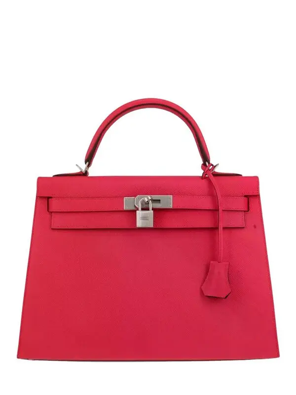Hermès Kelly 32 Two-way Handbag - Pink