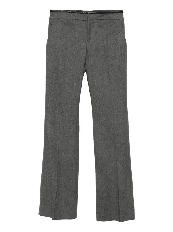 Gucci 2000s Flared Trousers - Grey