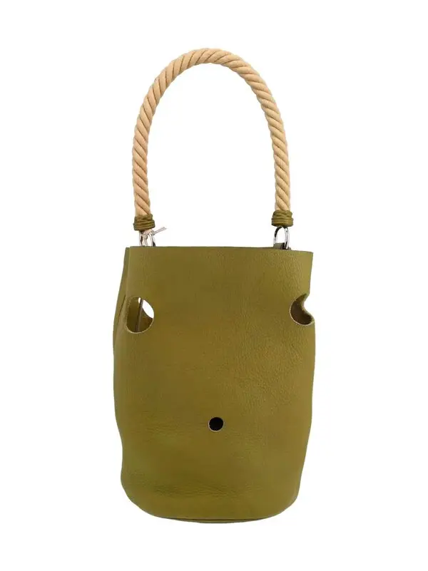 Hermès 2007 Mangeoire Bucket Bag - Green