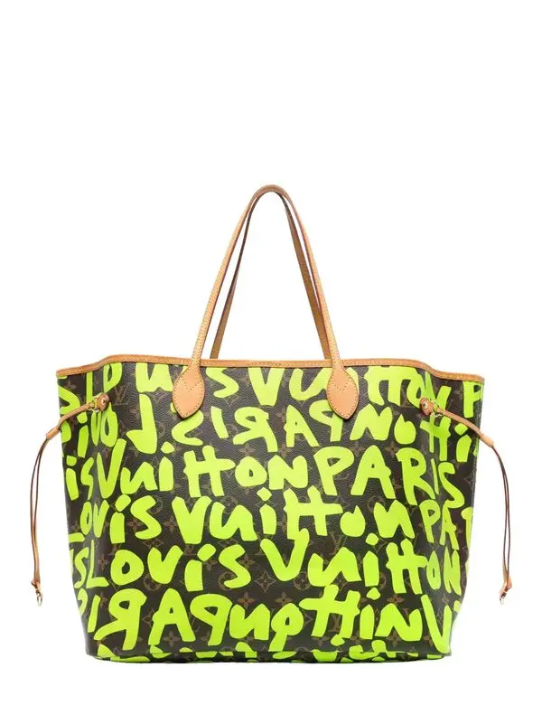 LOUIS VUITTON 2019 Stephen Sprouse Graffiti-print Tote Bag - Green