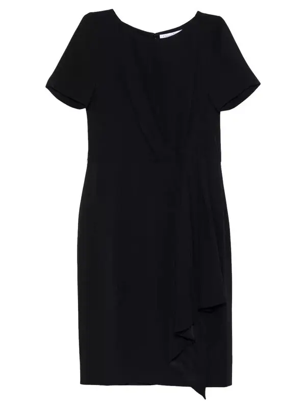 Dior Pre-owned 2010s Gathered Dress - Black