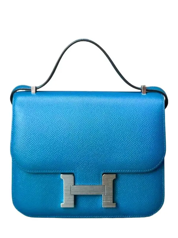 Hermès Constance 18 Crossbody Bag - Blue