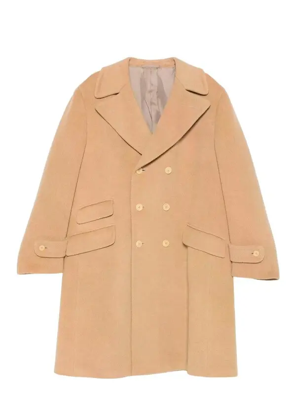 ROMEO GIGLI 1990s Double-breasted Coat - Brown