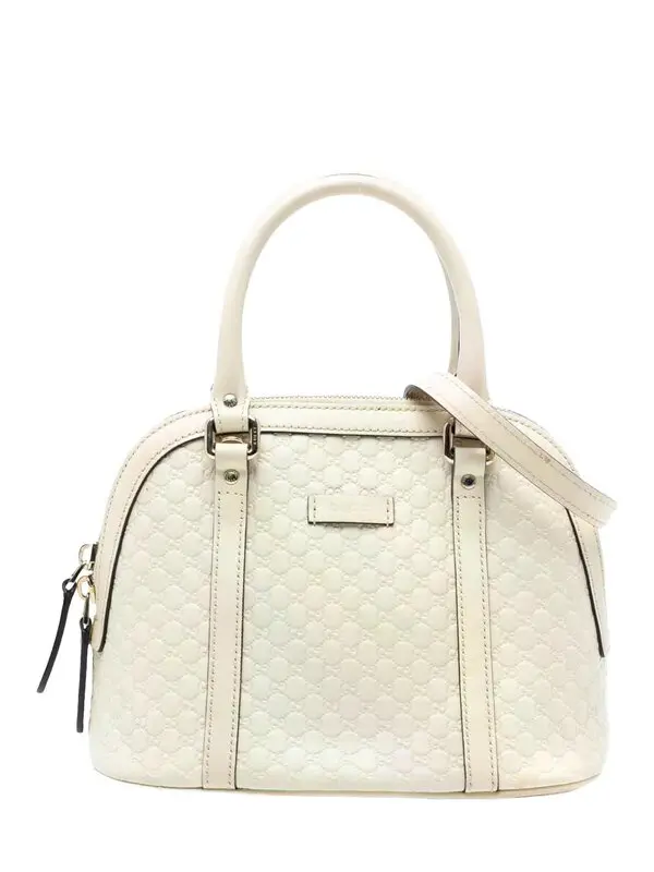 Gucci Mini Dome Satchel - White