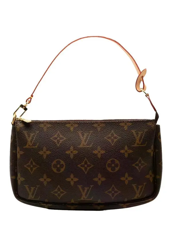 LOUIS VUITTON 1999 Monogram Pochette Accessoires - Brown