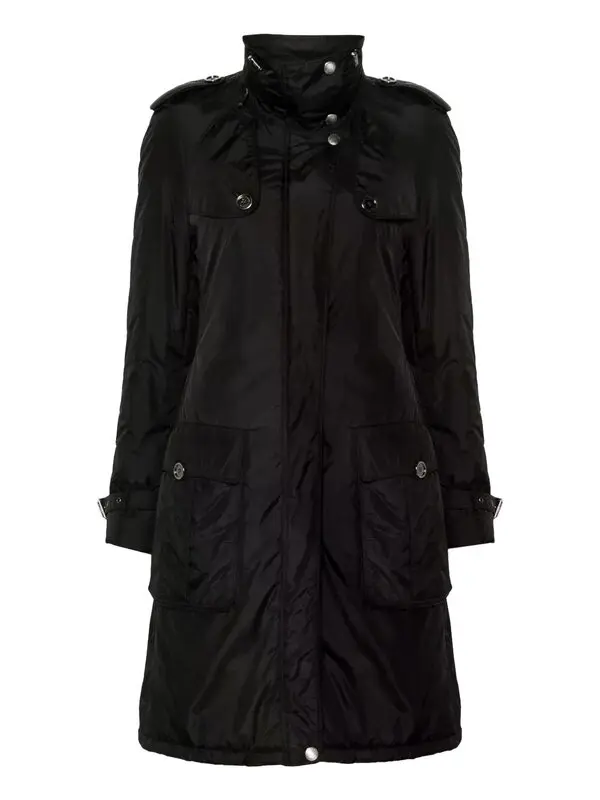 Burberry 2000s Single-breasted Padded Jacket - Black