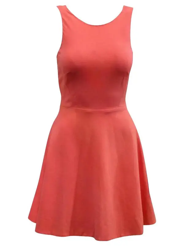 Kate Spade New York Bow-back Flared Dress - Pink