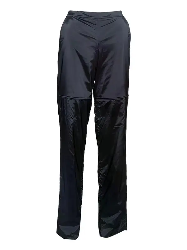Emporio Armani Paneled Trousers - Black