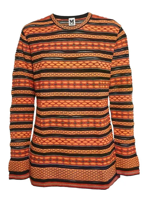 Missoni Patterned Sweater - Orange