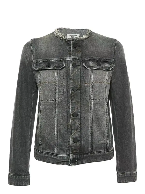 Zadig&Voltaire Denim Jacket - Grey