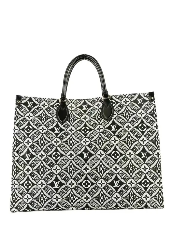 LOUIS VUITTON Onthego Pm Tote Bag - Black