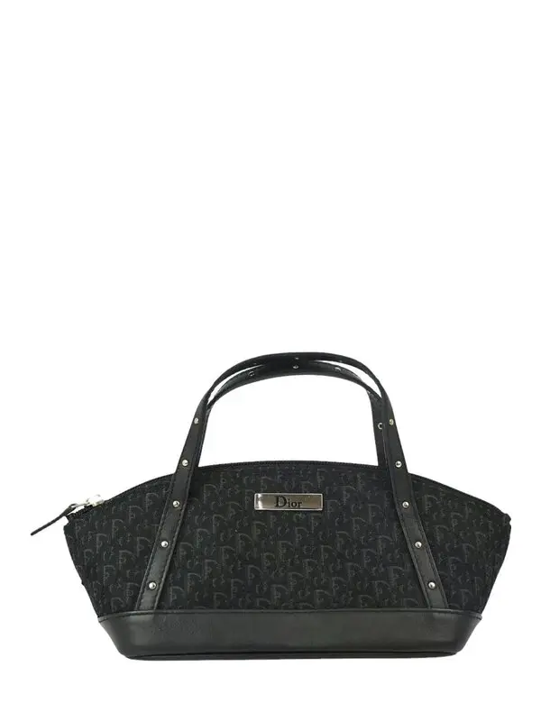 Dior 2003 Trotter Street Chic Handbag - Black