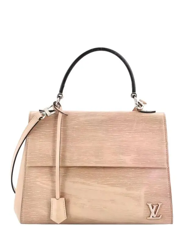 LOUIS VUITTON Cluny Top Handle Bag Mm - Neutrals